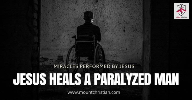 JESUS HEALS A PARALYZED MAN - MIRACLE 4 | MOUNT CHRISTIAN